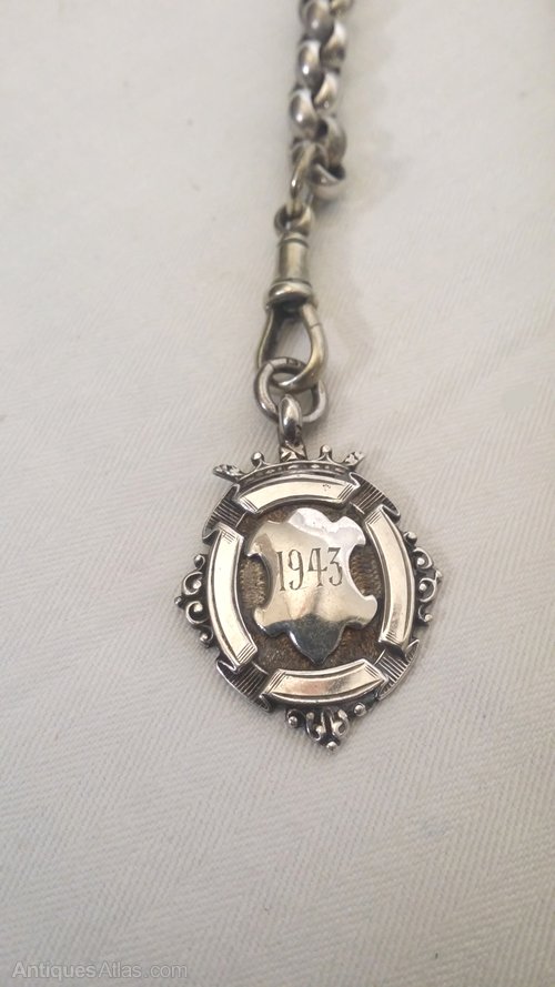 Antiques Atlas - Silver Albert Fob Chain