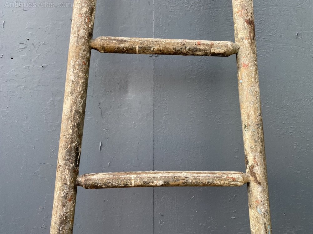 French Fruit Pickers Ladder - Antiques Atlas