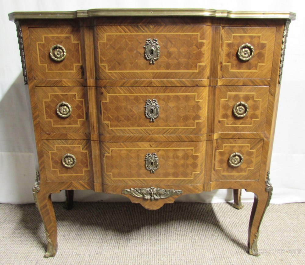 Wonderful French Commode Chest Of Drawers - Antiques Atlas