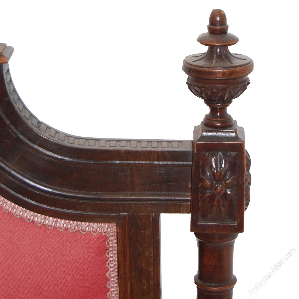 French Walnut Louis Vxi Style 5` Bed as480a029 / a10078 - Antiques Atlas