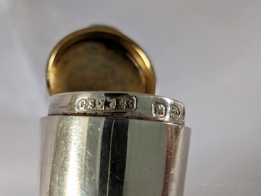 Antiques Atlas - Victorian Amber Cheroot Holder & Silver Case, 1898 ...
