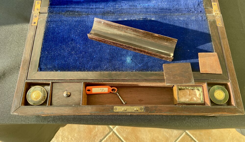 Antiques Atlas - 19th Century Parquetry Writing Slope as1151a063