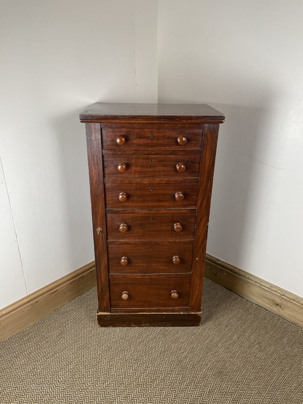 Antique Victorian Wellington Cupboard / Storage - Antiques Atlas