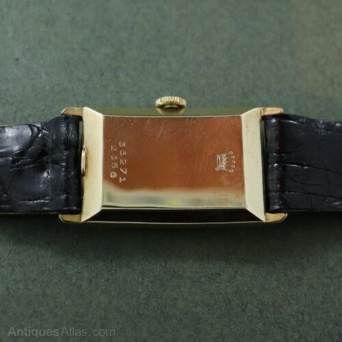 Antiques Atlas - 1930s 9ct Gold Vintage Rolex Tank Watch. Ref 2356 ...