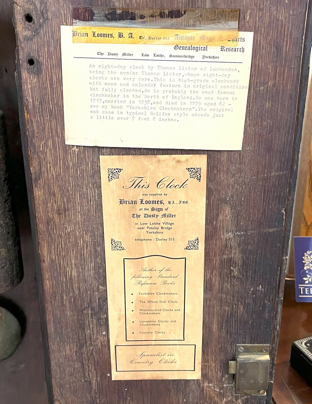 Antiques Atlas - Thomas Lister Luddenden 8 Day Longcase Clock as512a833 ...