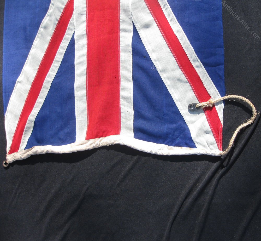 Antiques Atlas - Vintage Union Jack Stitched In Wool Fabric as201a157 ...