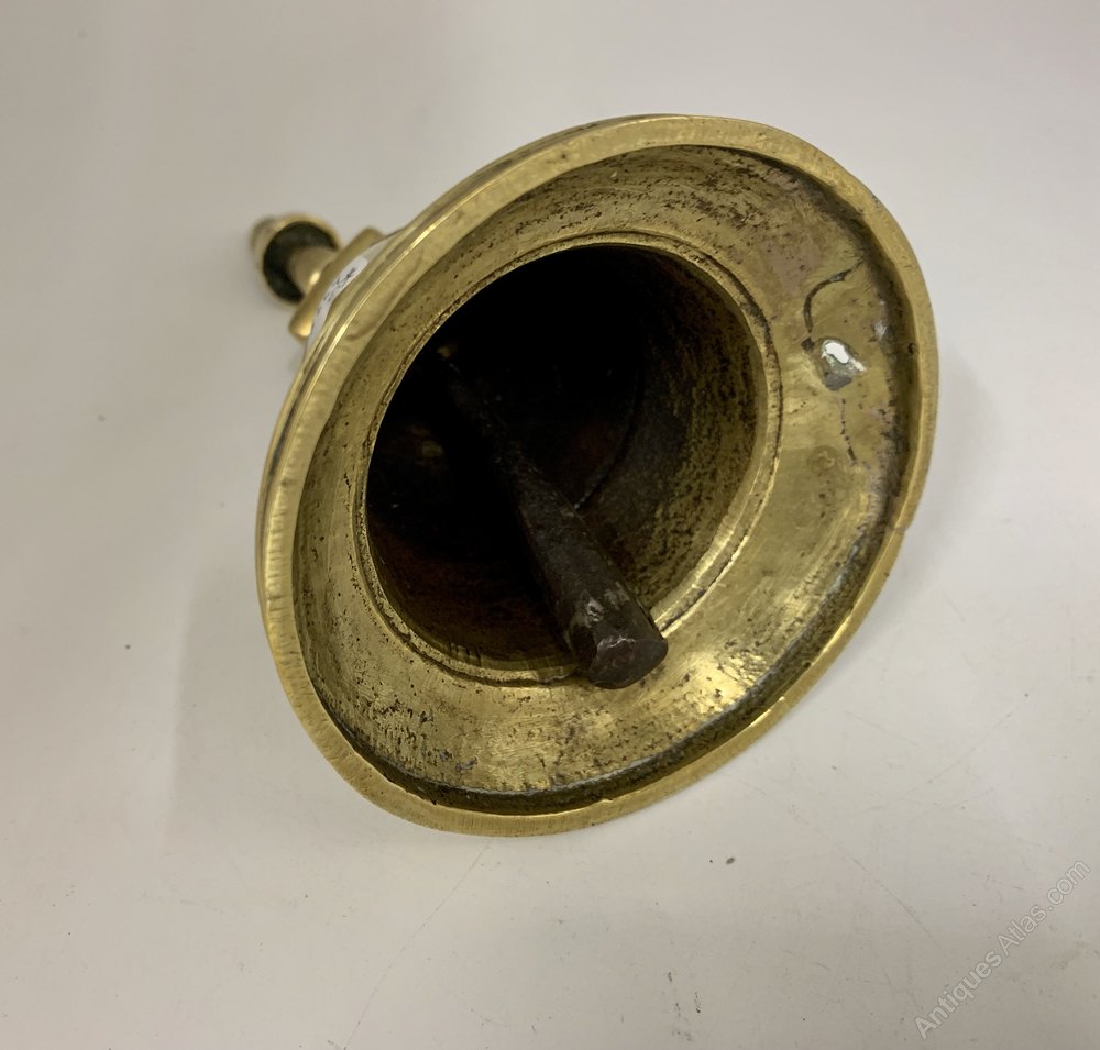 Antiques Atlas - Antique Brass Table Bell Circa 1875