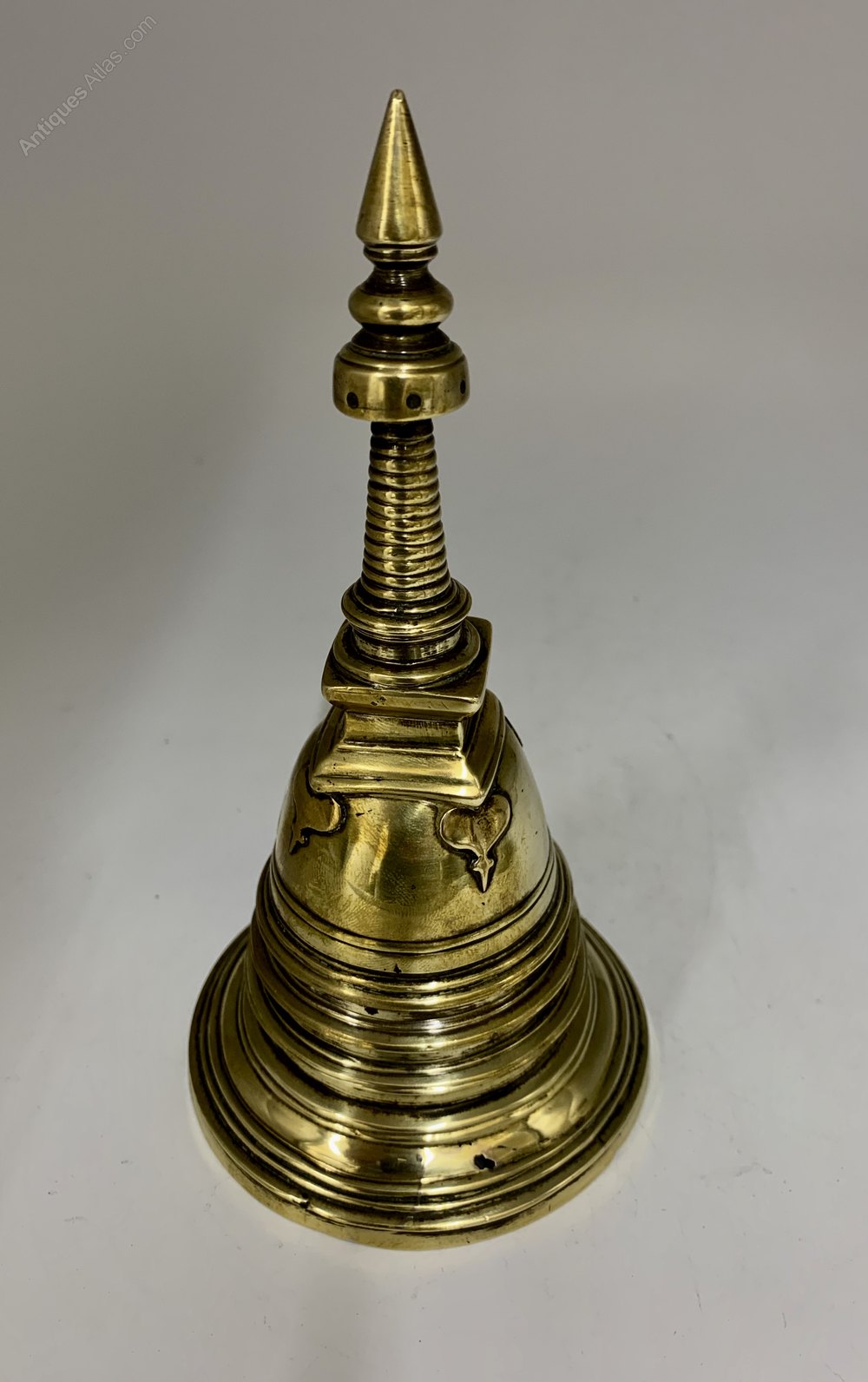 Antiques Atlas - Antique Brass Table Bell Circa 1875