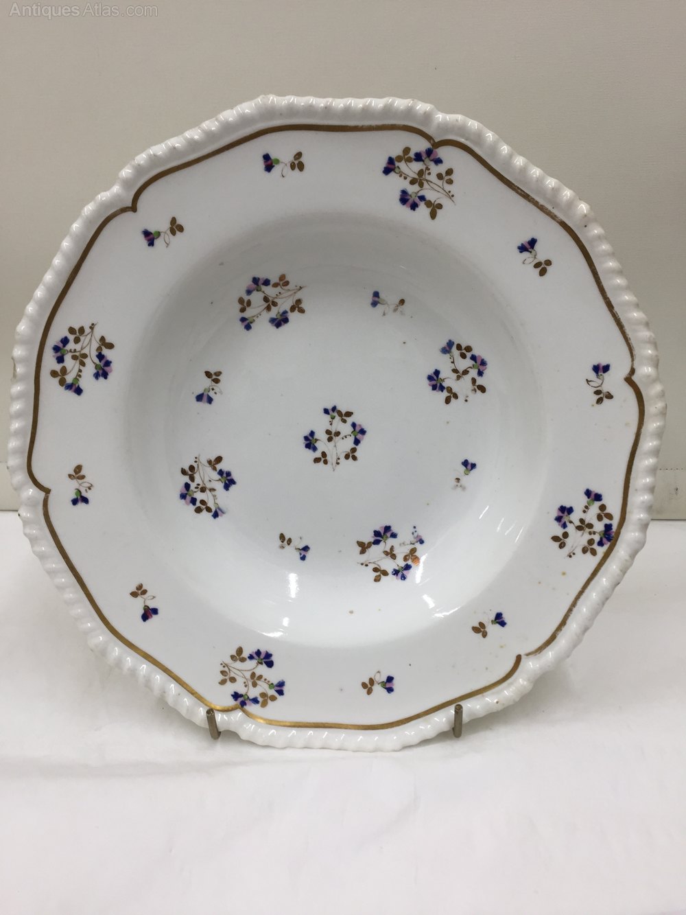 Antiques Atlas - Antique Derby Porcelain Dish Circa 1810
