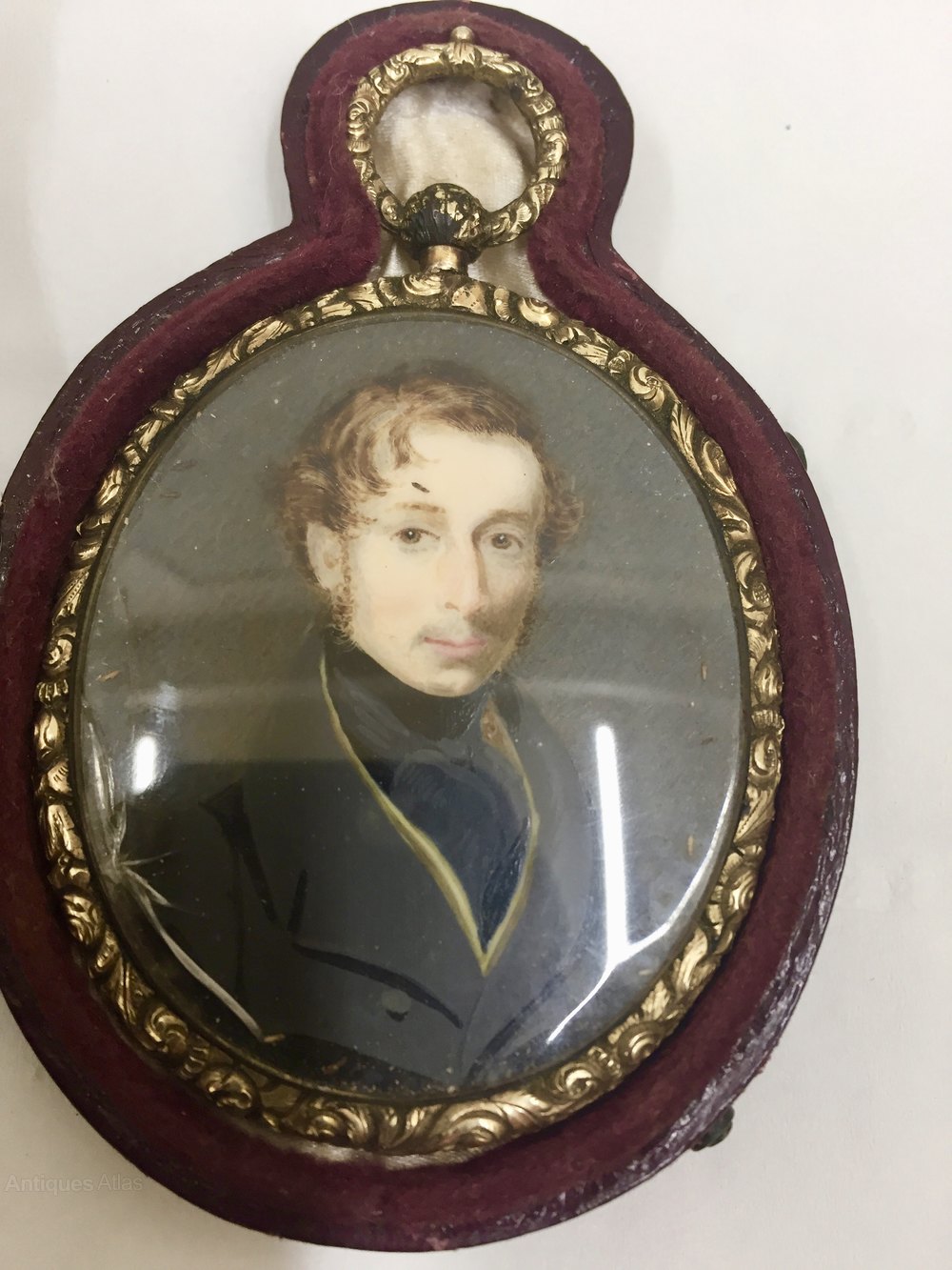 Antiques Atlas - Antique Georgian Miniature Portrait Gentleman