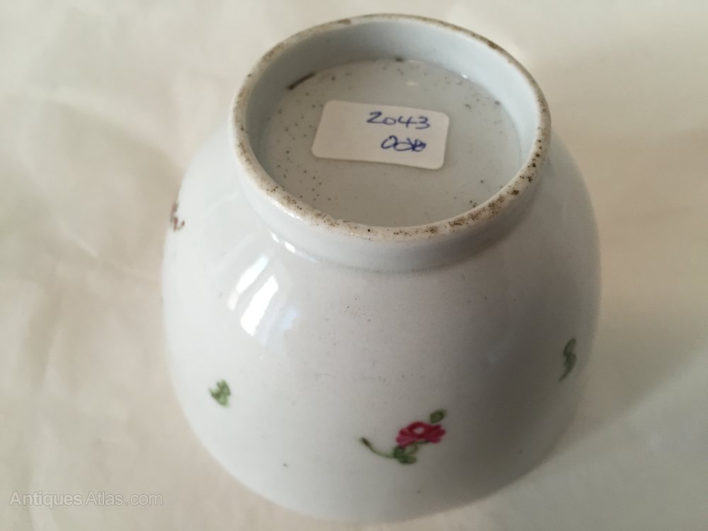 Antiques Atlas - Antique Newhall Porcelain Tea Bowl Circa 1805