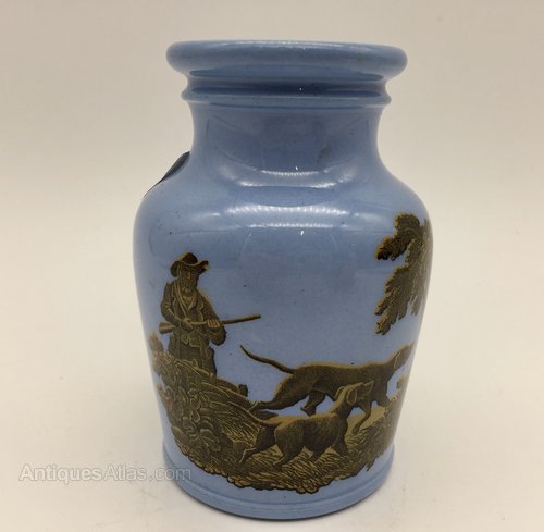 Antiques Atlas - Antique Prattware Pottery Jar Circa 1856