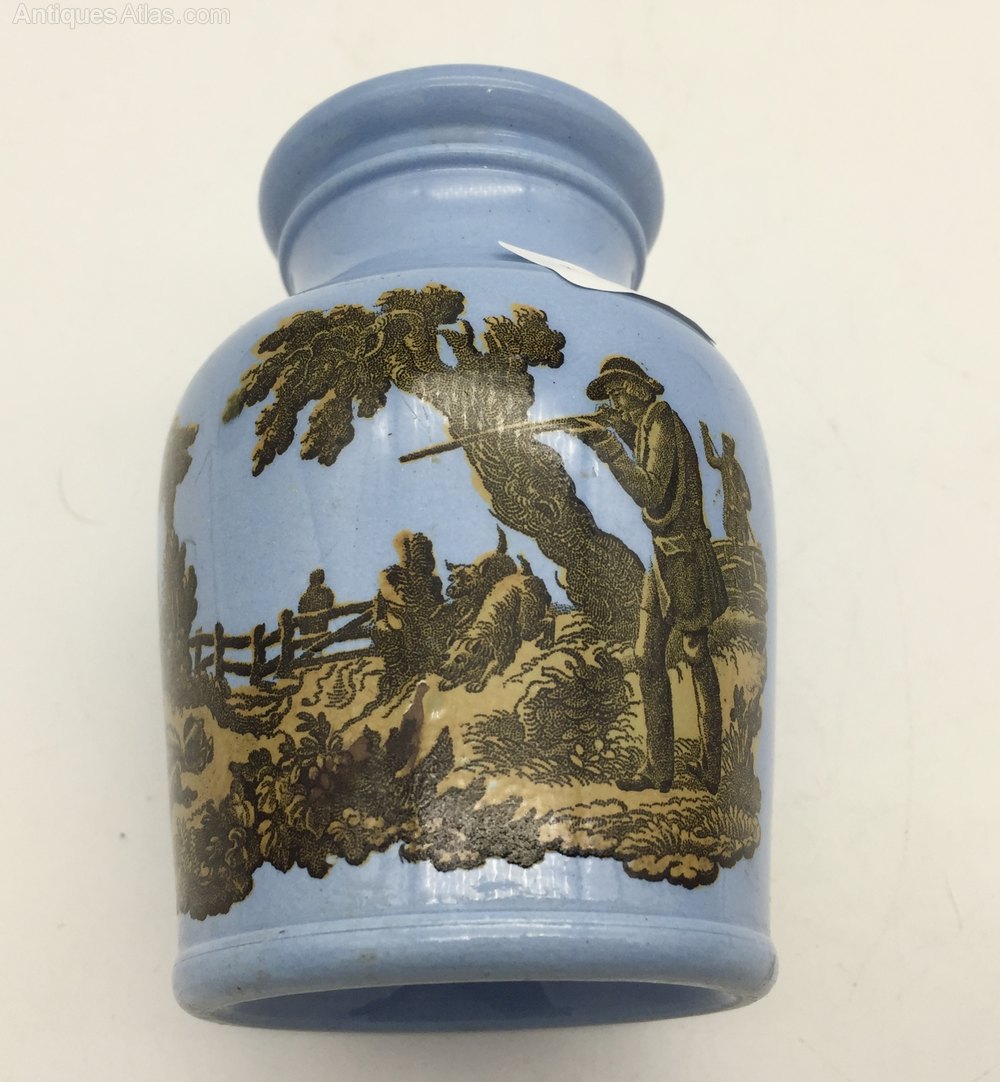 Antiques Atlas - Antique Prattware Pottery Jar Circa 1856