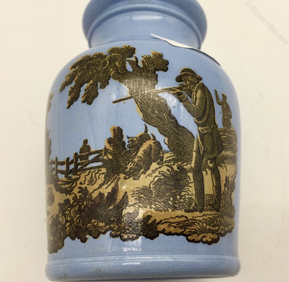 Antiques Atlas - Antique Prattware Pottery Jar Circa 1856