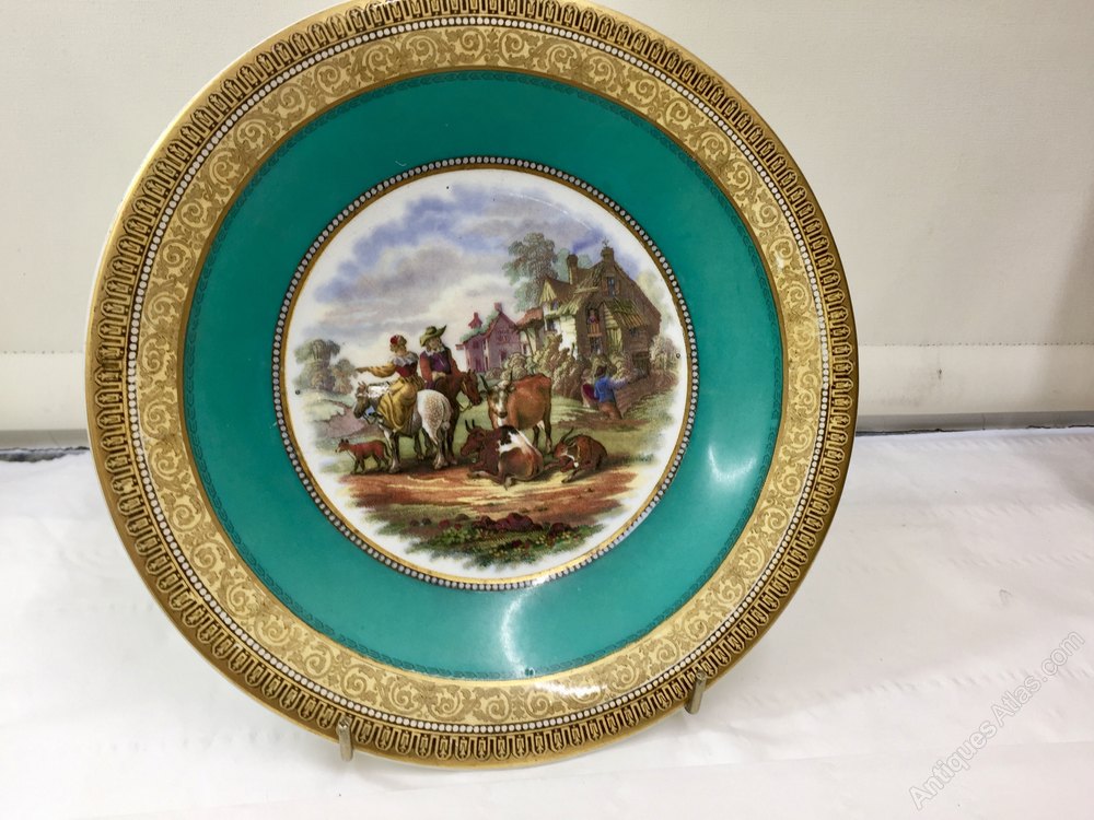 Antiques Atlas - Antique Prattware Pottery Plate