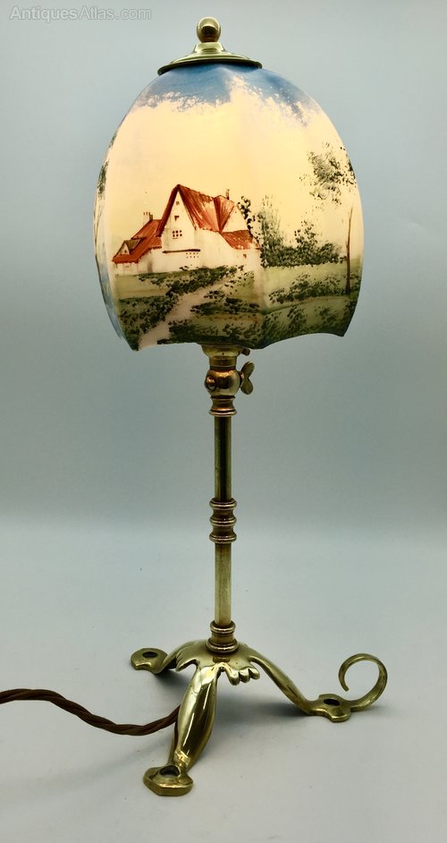 Antiques Atlas - Antique Pullman Train Table Lamp Circa 1910