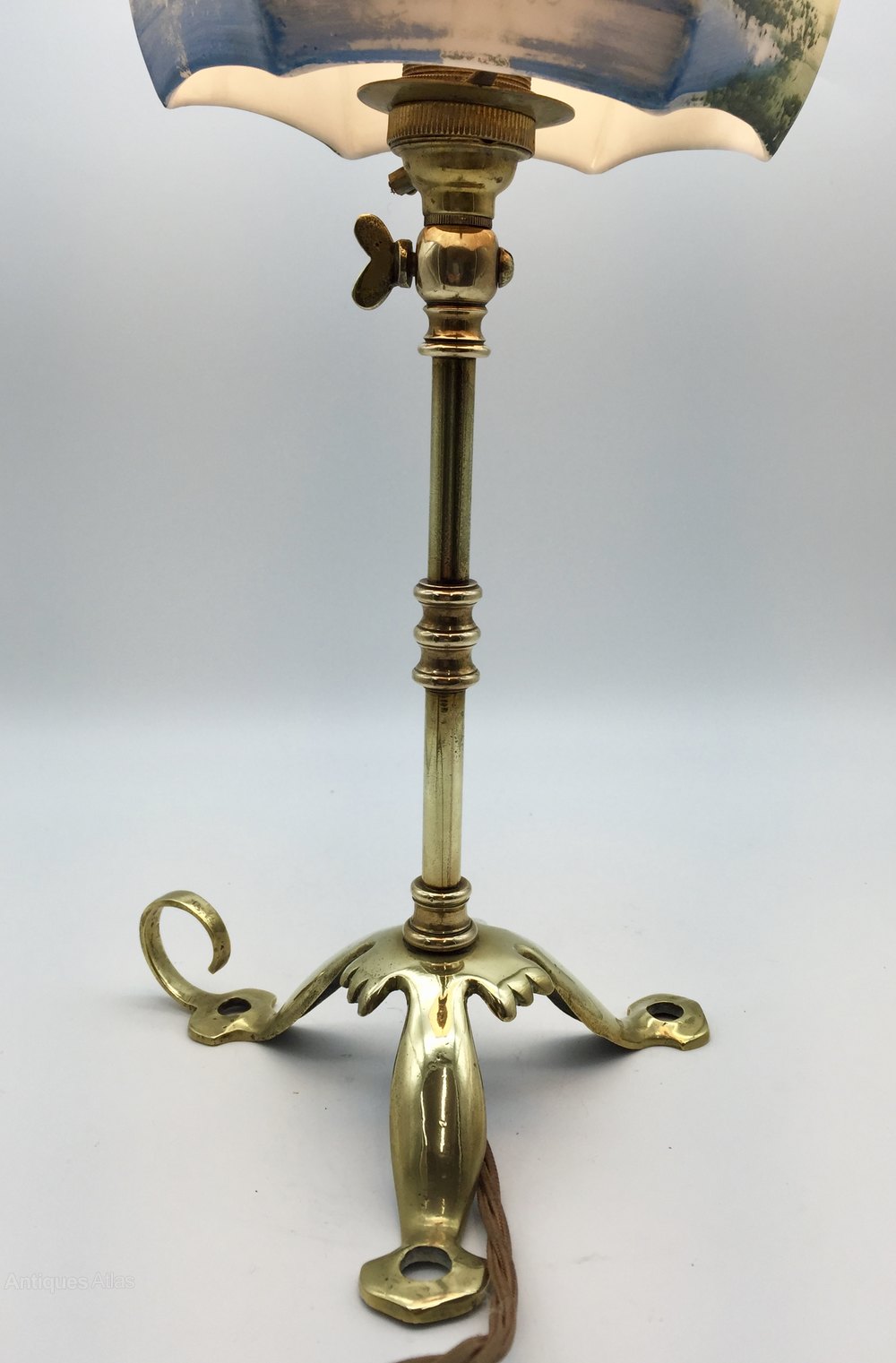 Antiques Atlas - Antique Pullman Train Table Lamp Circa 1910