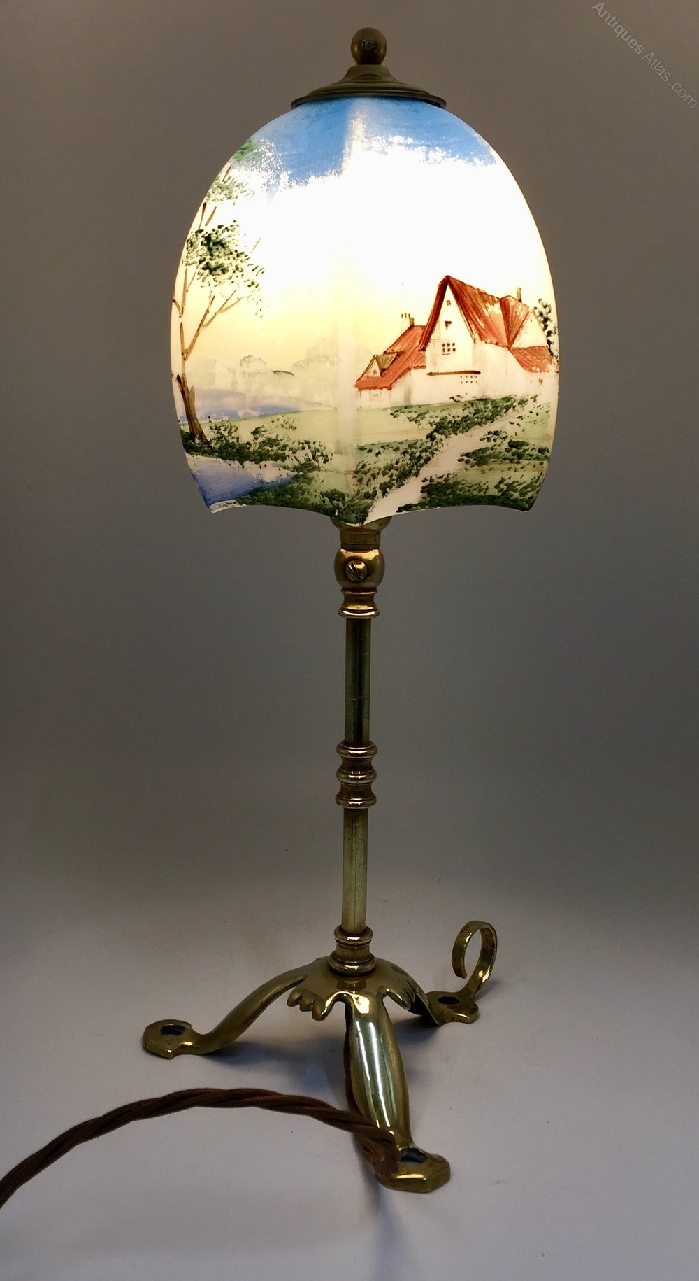 Antiques Atlas - Antique Pullman Train Table Lamp Circa 1910
