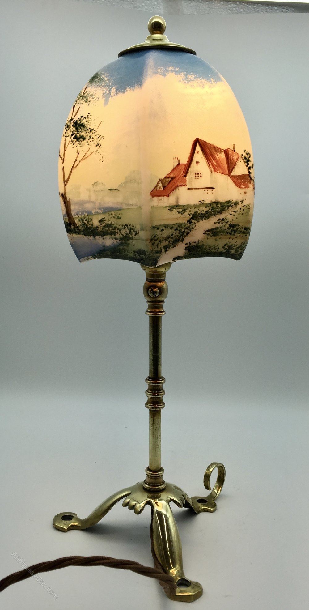 Antiques Atlas - Antique Pullman Train Table Lamp Circa 1910