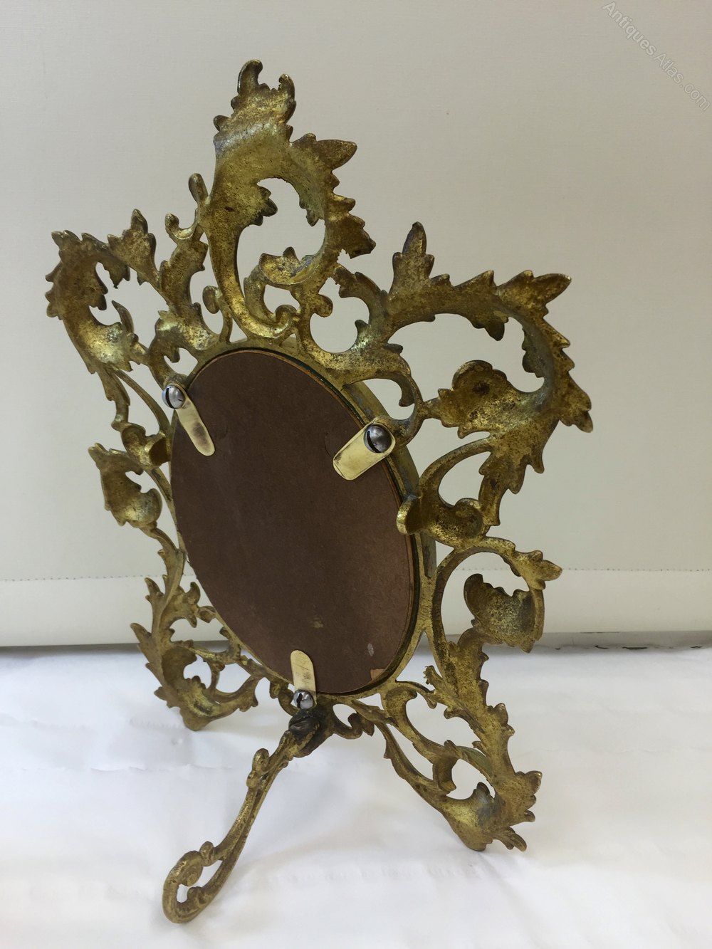 Antiques Atlas - Antique Rococo Brass Picture Frame Circa 1880