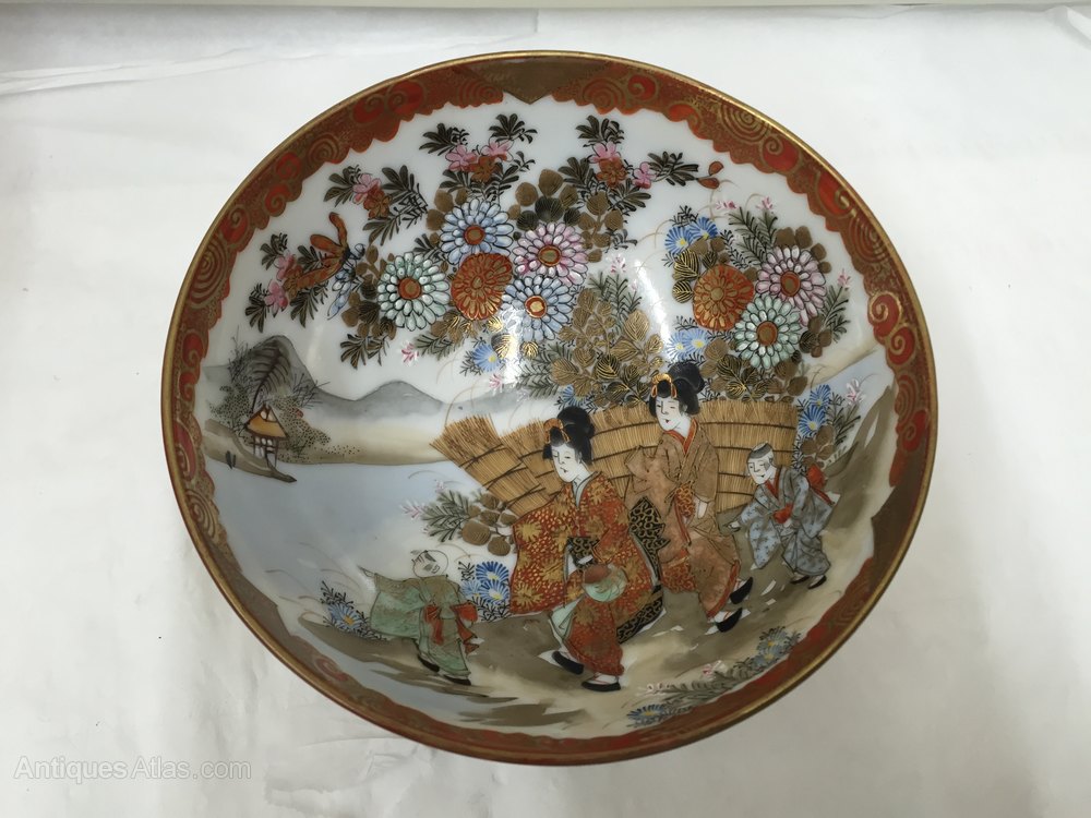 Antiques Atlas - Antique Satsuma Porcelain Dish