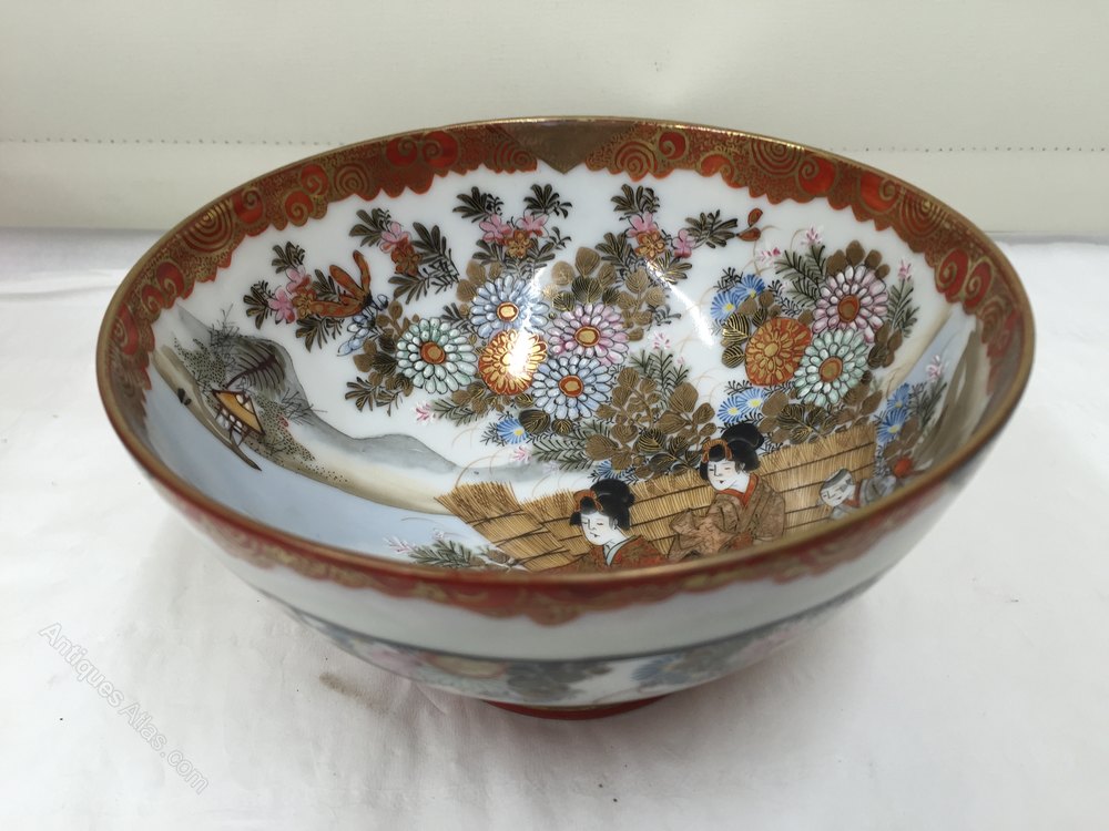 Antiques Atlas - Antique Satsuma Porcelain Dish