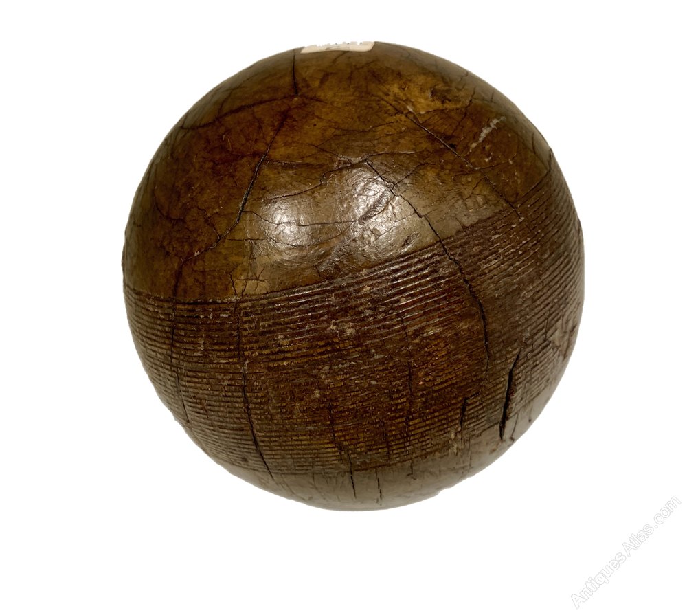 Antiques Atlas - Antique Treen Ball Circa 1905