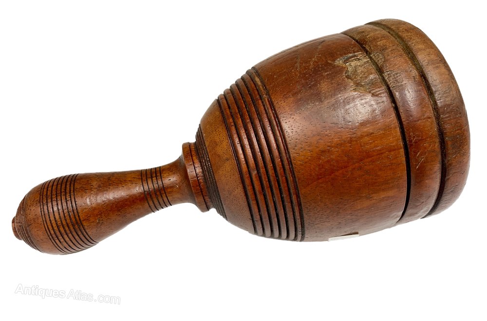 Antiques Atlas - Antique Treen Wooden Mallet Circa 1900