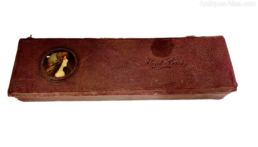 Antiques Atlas - Art Nouveau French Hat Pin Box Circa 1910