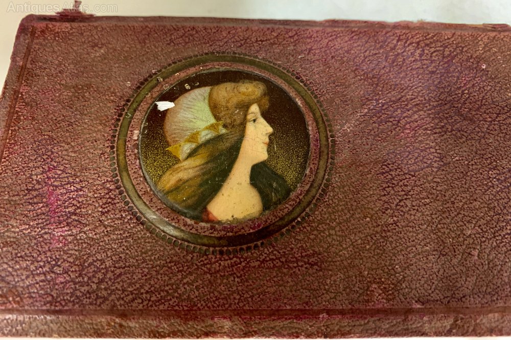 Antiques Atlas - Art Nouveau French Hat Pin Box Circa 1910