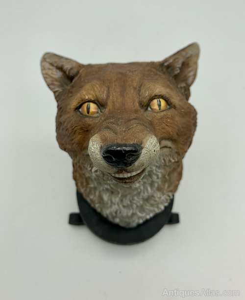 Aynsley Porcelain Fox’s Mask | Barnebys