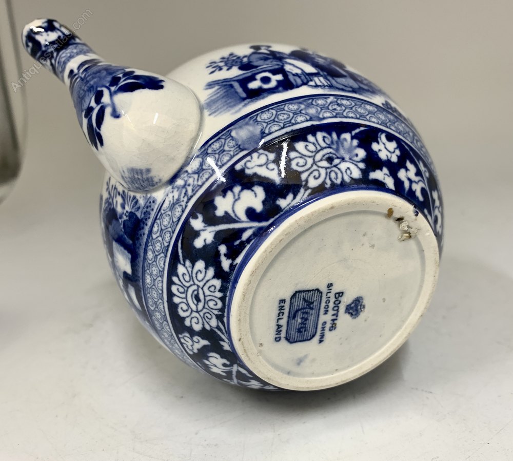 Antiques Atlas - Booths China Ming Pattern Tea Pot Circa 1912