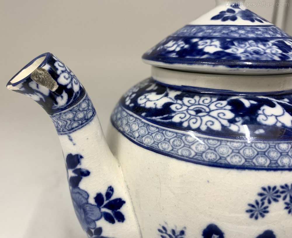 Antiques Atlas - Booths China Ming Pattern Tea Pot Circa 1912