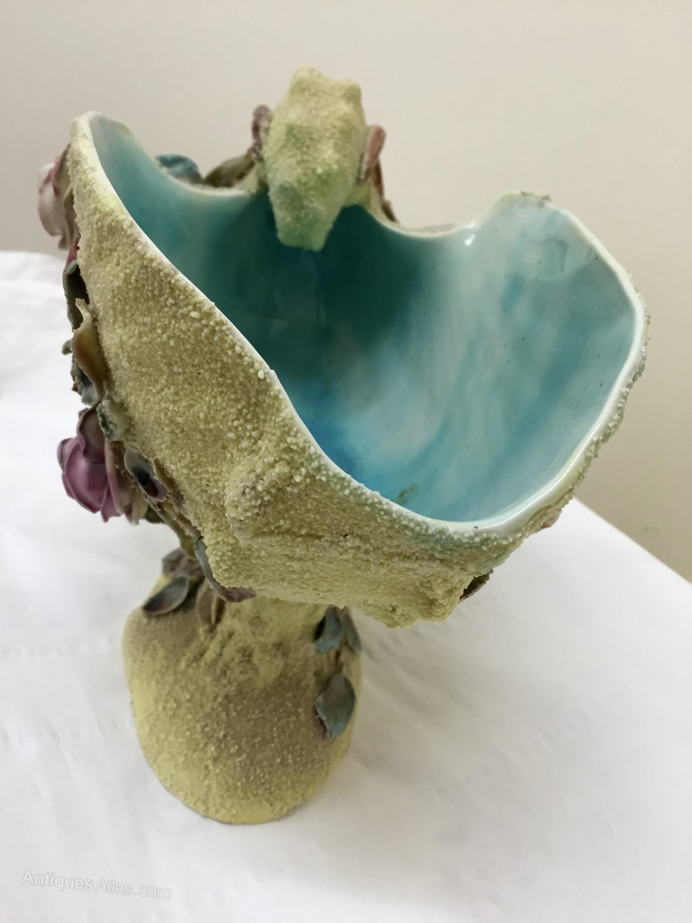 Antiques Atlas - Continental Majolica Conch Shell Circa 1875