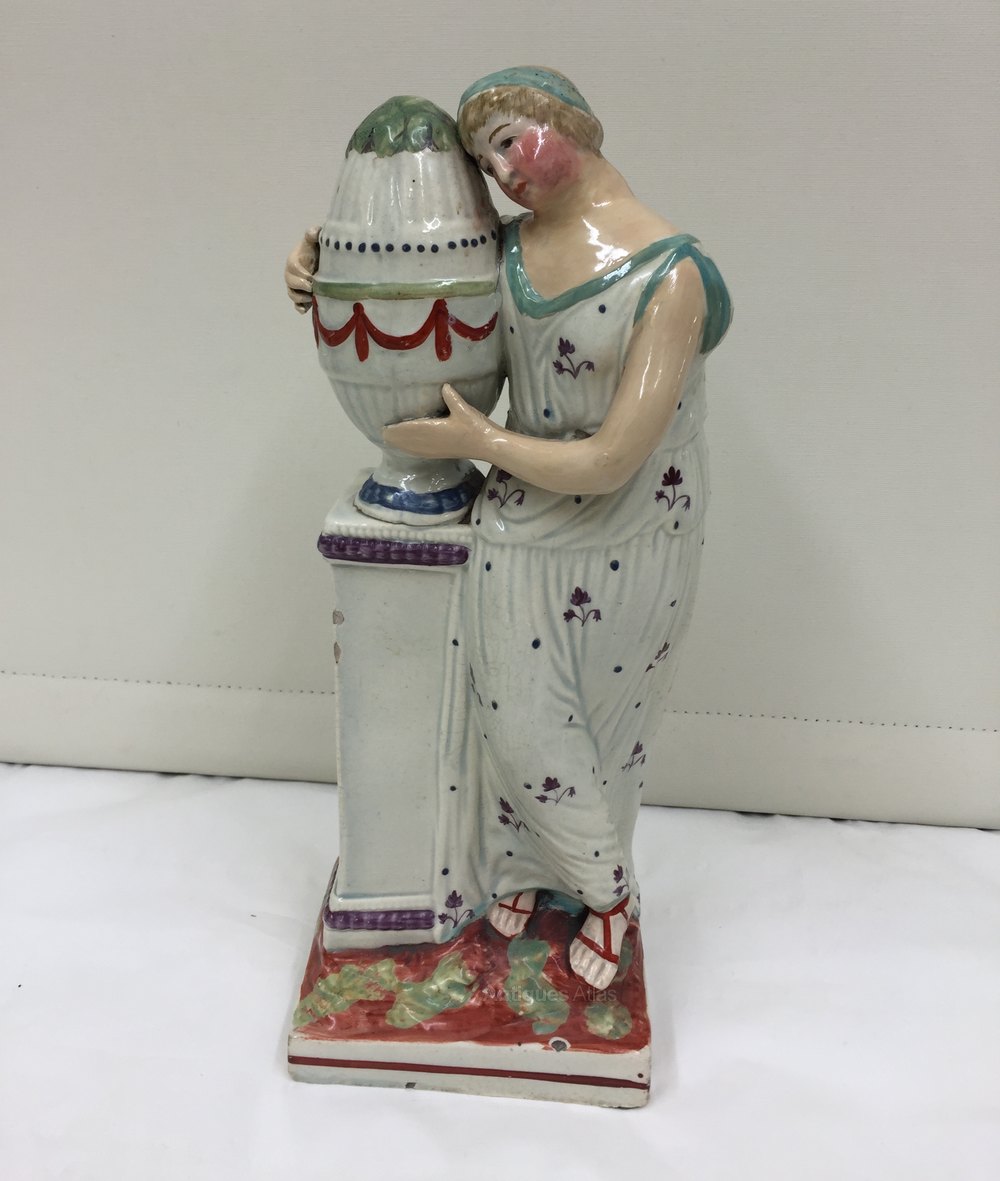 Antiques Atlas - Regency Pearlware Pottery Figurine Circa 1810