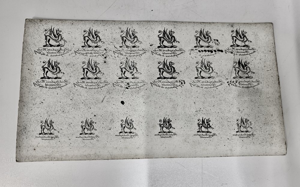 Antiques Atlas - Rockingham Pottery Steel Engraving Strikes C.1830