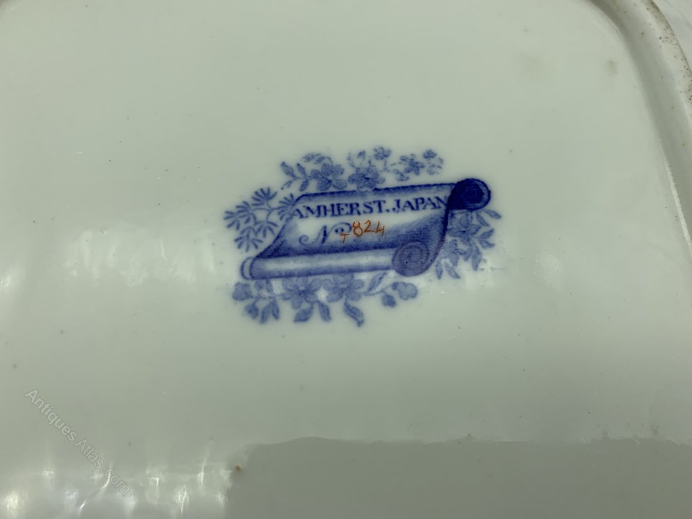 Antiques Atlas - Set 6 Minton Amherst Japan Dishes Circa 1830