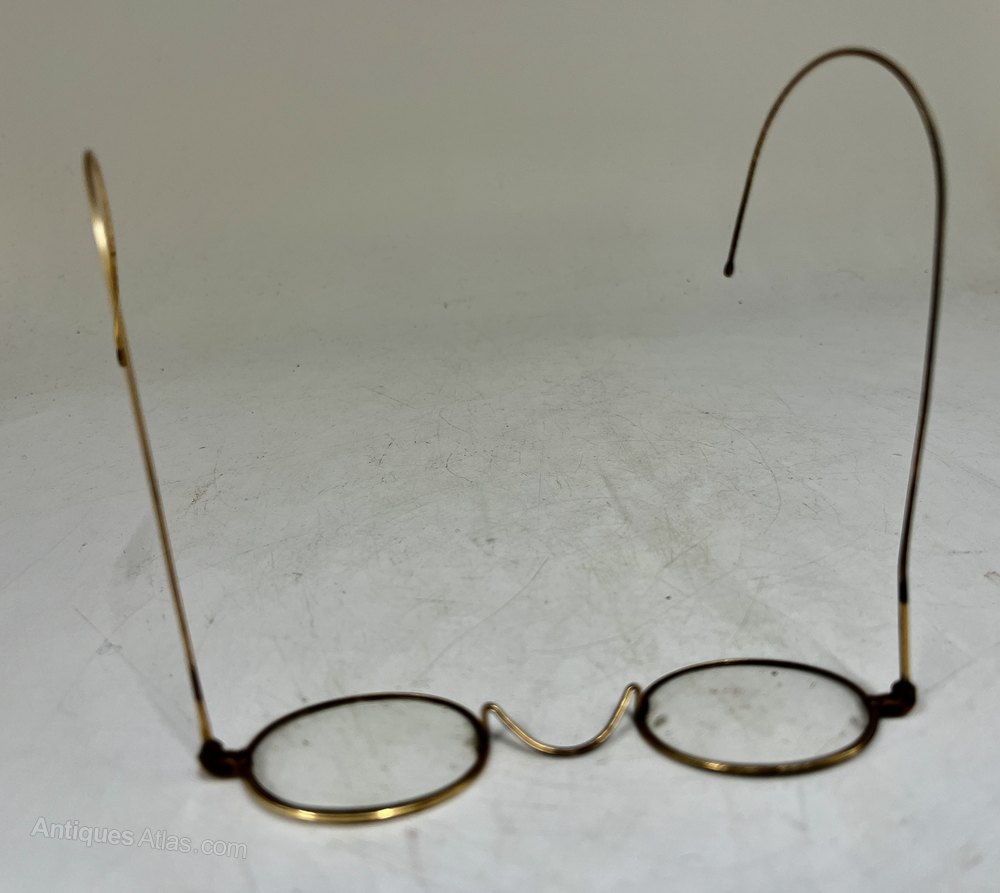 Antiques Atlas - Set Victorian Brass Spectacles Circa 1875