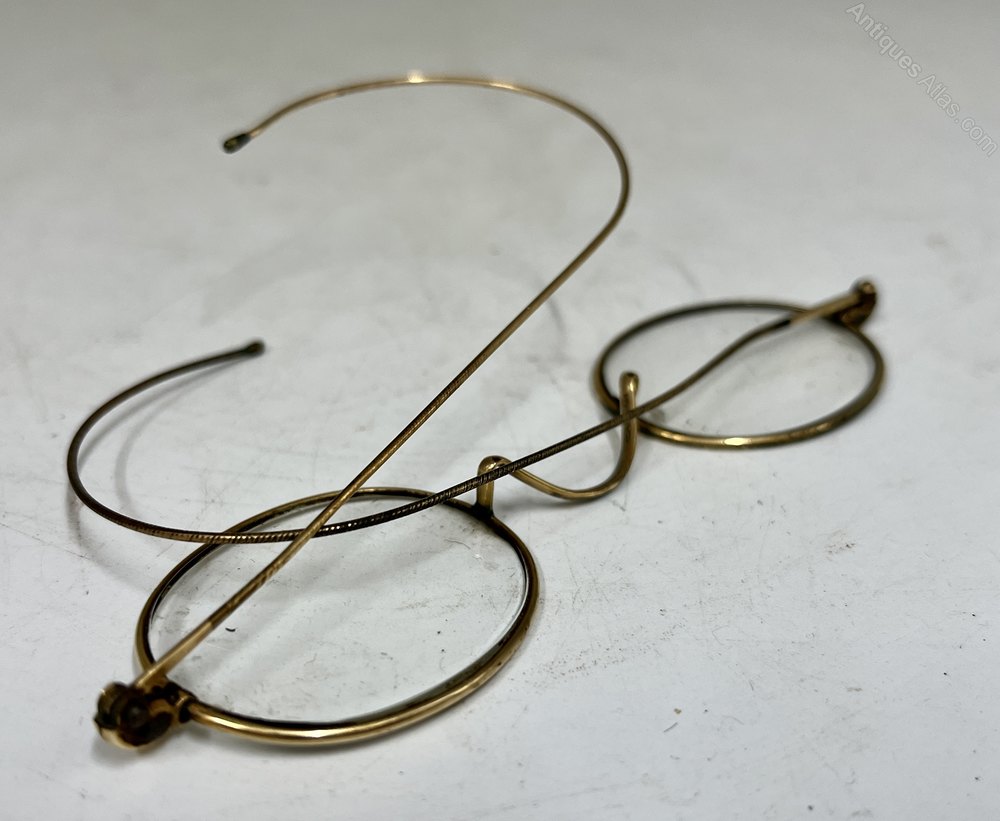Antiques Atlas - Set Victorian Brass Spectacles Circa 1875