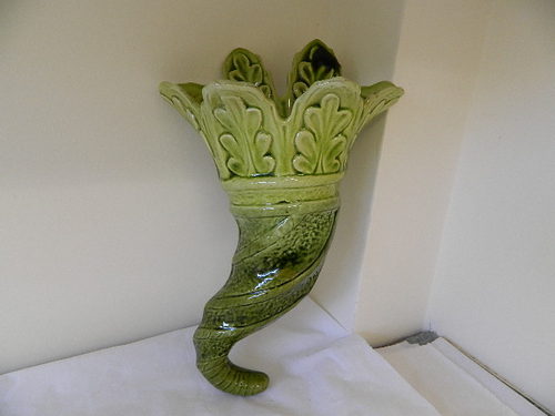 Antiques Atlas - Victorian Cornucopia Wall Pocket