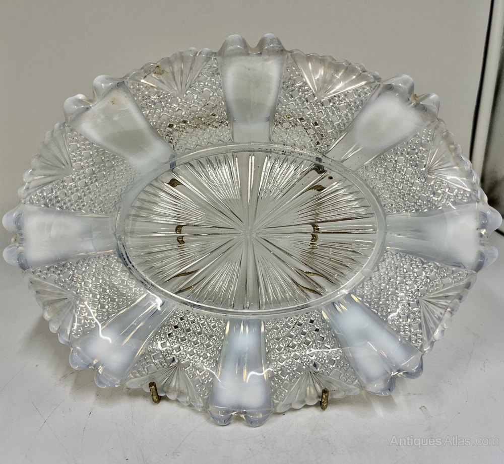 Antiques Atlas - Victorian George Davidson Richelieu Pattern Glass