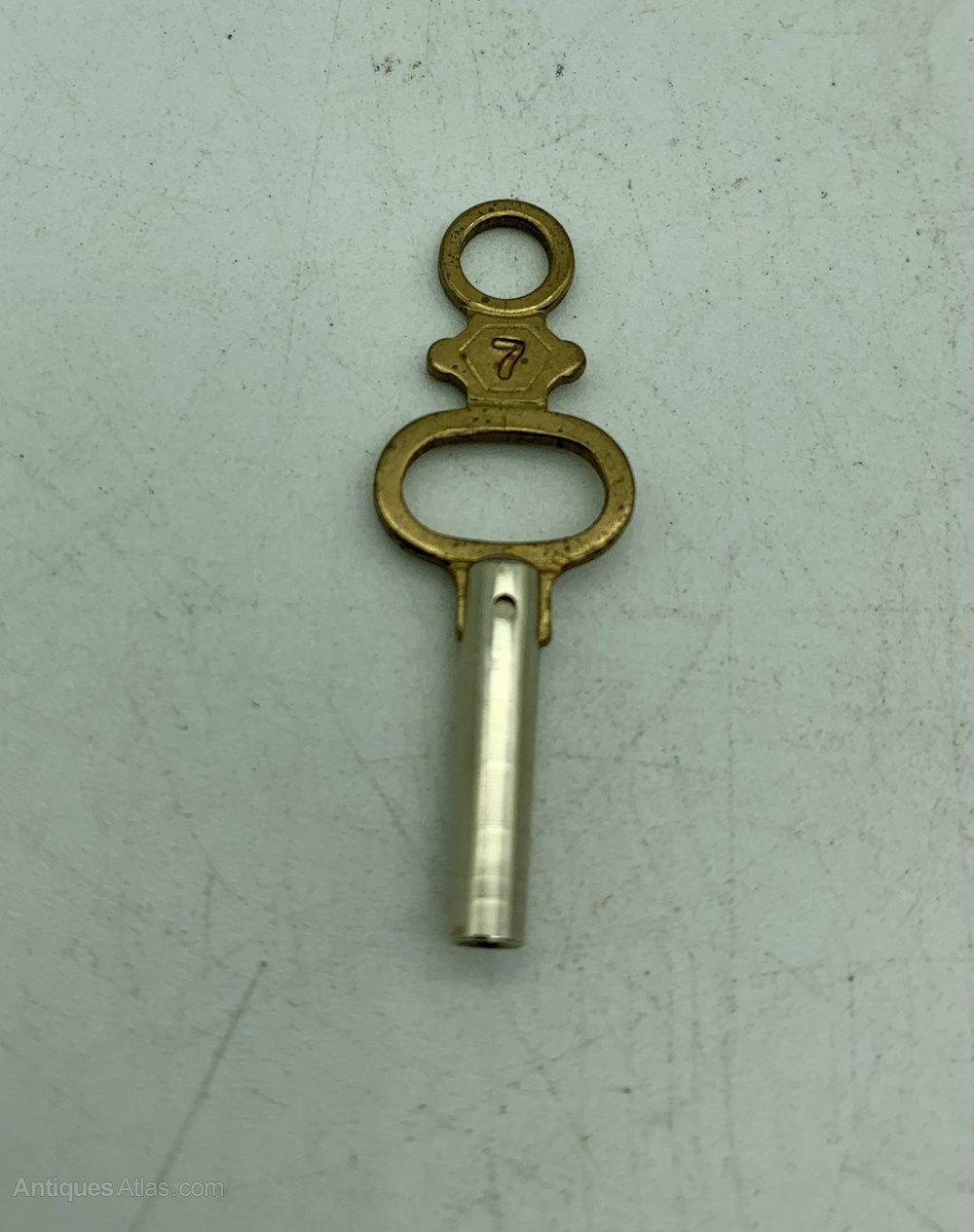Antiques Atlas - Victorian Pocket Fob Watch Key Circa 1890