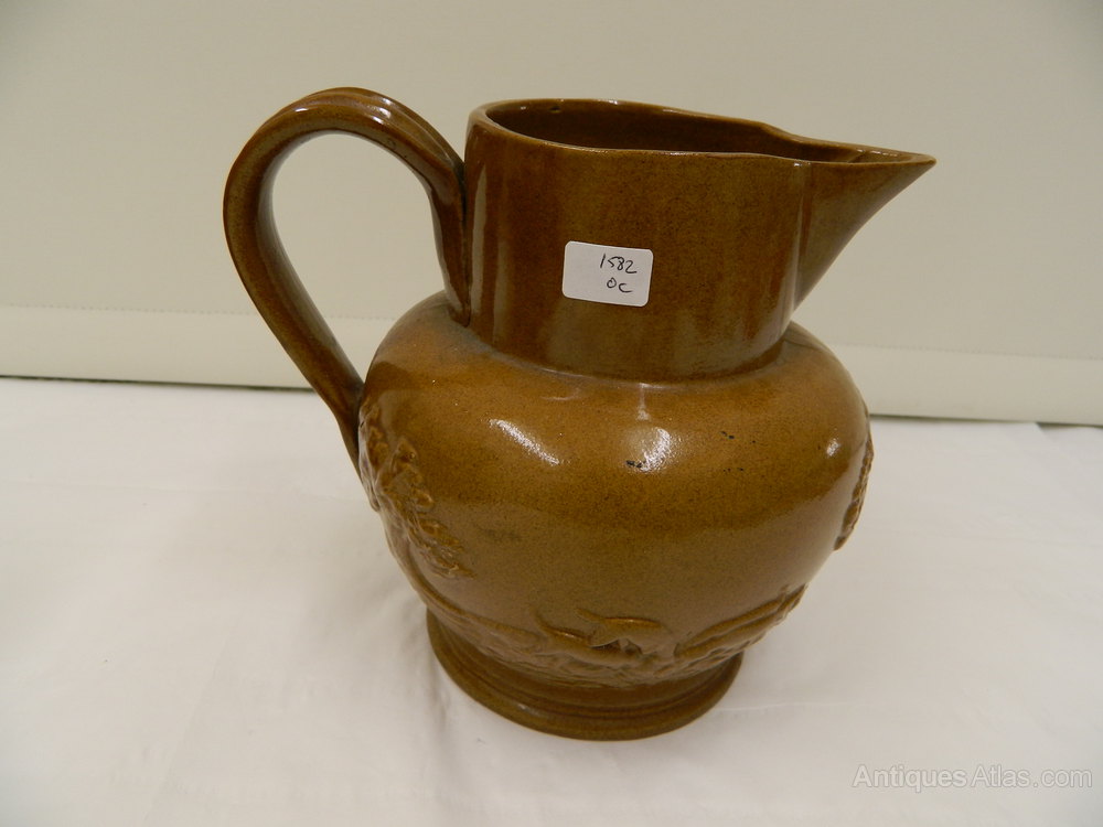 Antiques Atlas - Victorian Salt Glaze Ale Jug