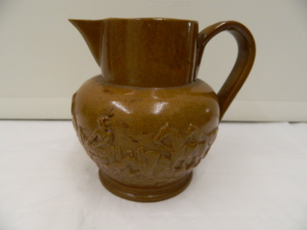 Antiques Atlas - Victorian Salt Glaze Ale Jug