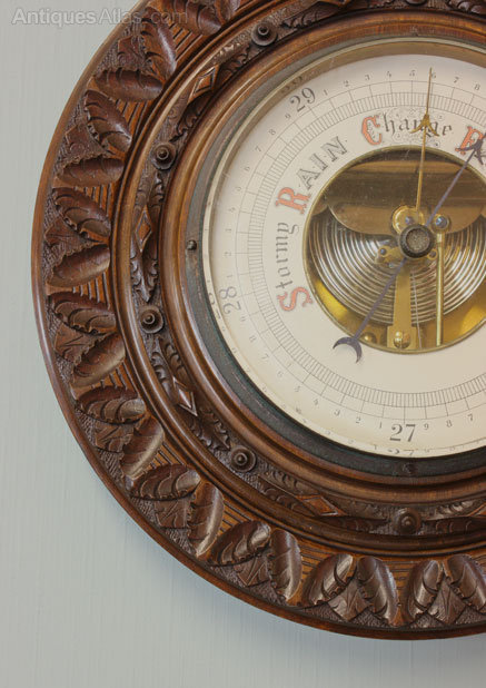 Antiques Atlas - Antique Edwardian Large Round Barometer