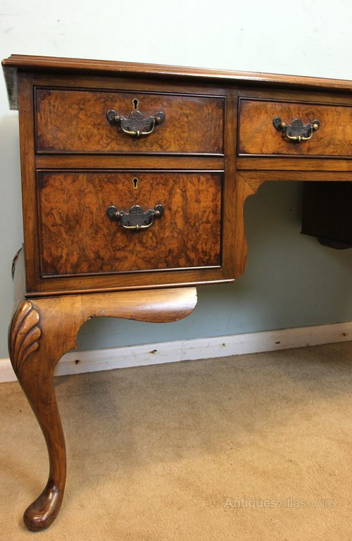 Antique Walnut Writing Desk - Antiques Atlas