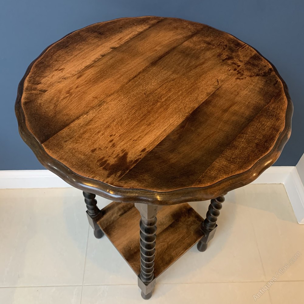 Edwardian Two Tier Occasional Table - Antiques Atlas