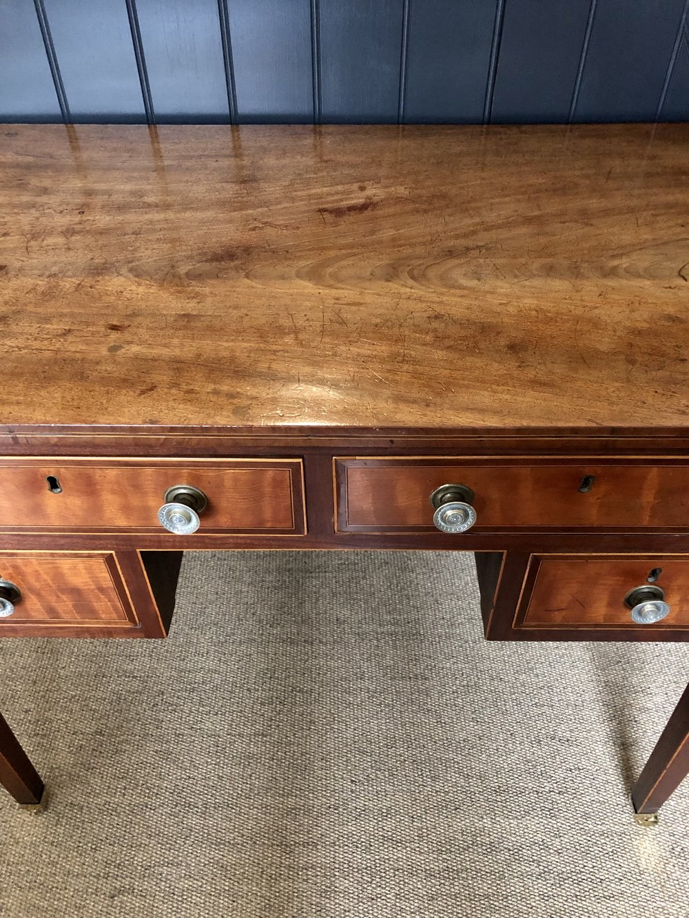 George III Writing Table Or Desk - Antiques Atlas