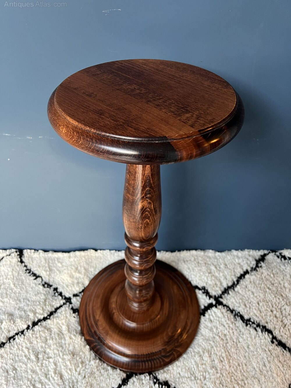 Antiques Atlas - Vintage French Button Pedestal Side Table as967a237 ...