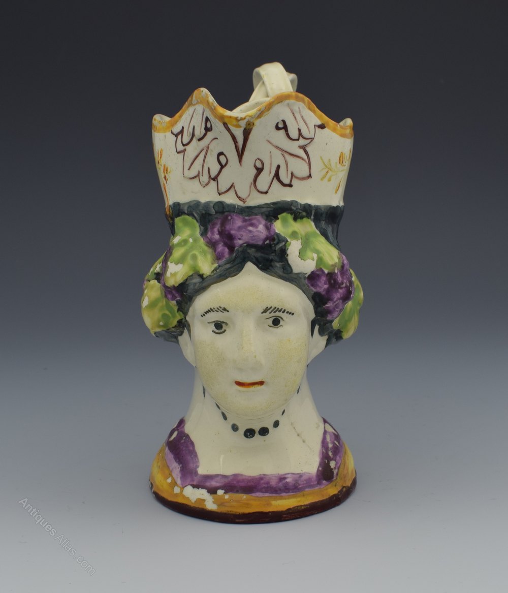 Antiques Atlas - Early Staffordshire Pottery Princess Charlotte Mas ...